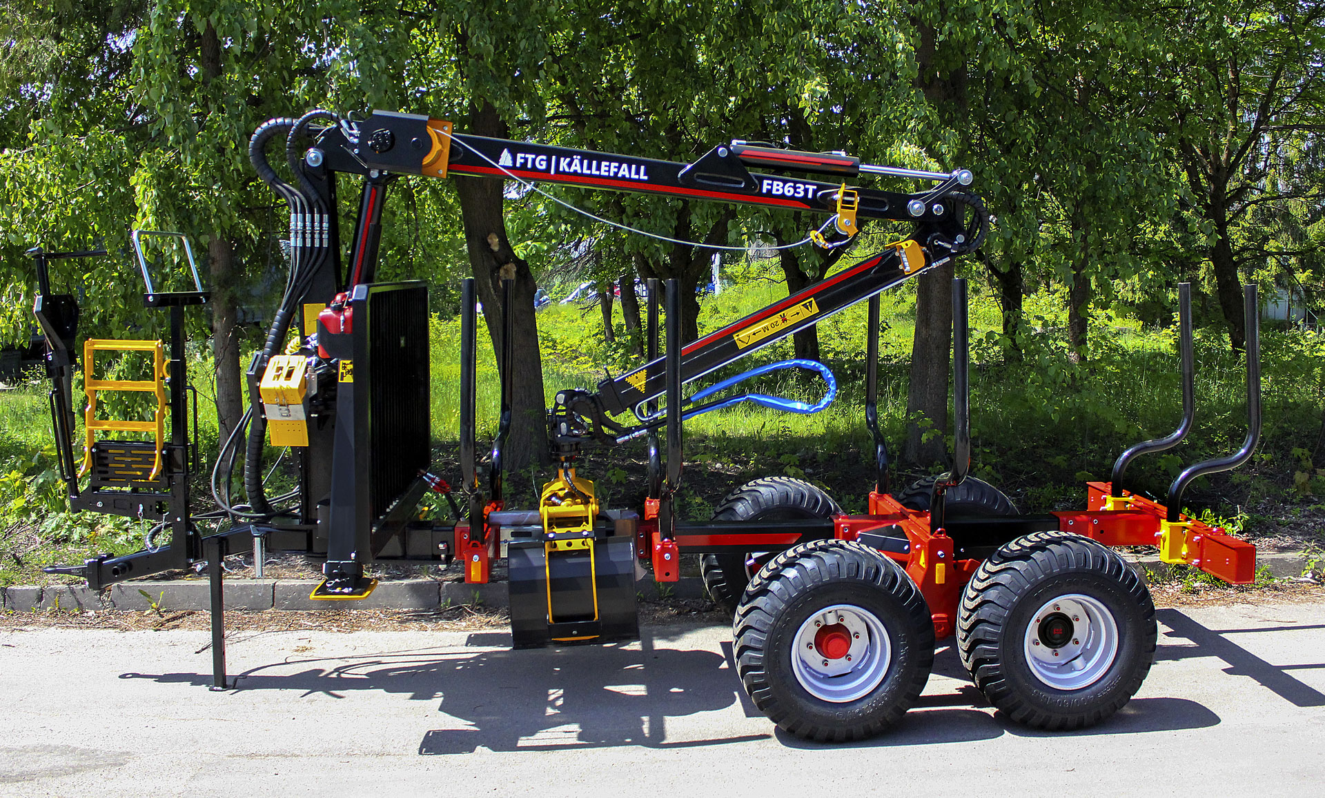 Introducing the FB70-2WD, driven 7 ton trailer - FTG